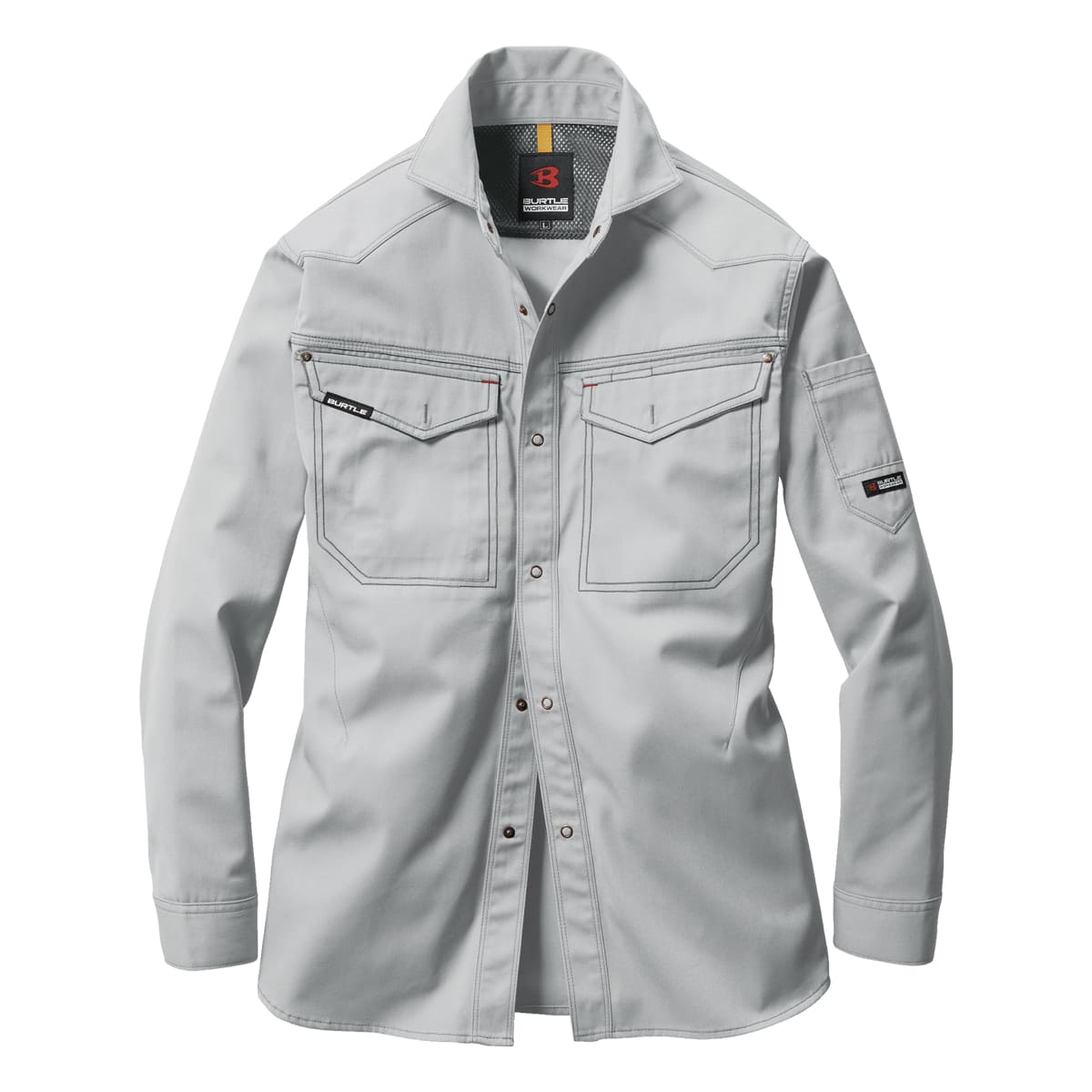 BURTLE アウター メンズ 無地 バートル 長袖シャツ[1101シリーズ] 1103 男女兼用 ユニセックス 作業服 作業着 仕事 ワークウェア 通気性 S-LL : 無地Tシャツ ...