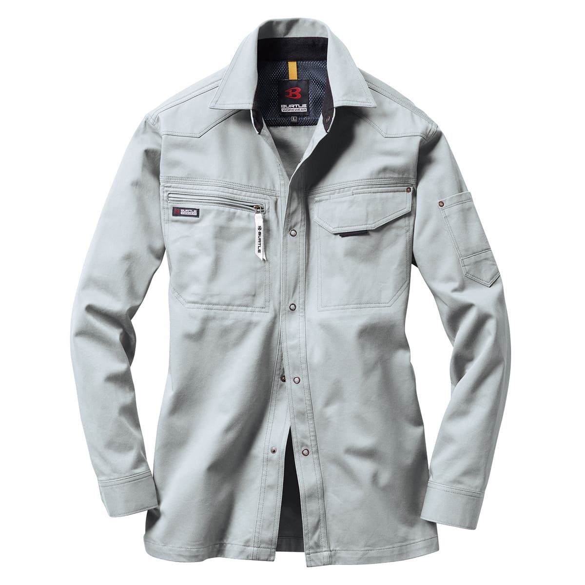 BURTLE シャツ メンズ 無地 バートル 長袖シャツ[1311シリーズ] 1315 男女兼用 レディース ユニフォーム 作業服 作業着 仕事 ジャケット ワークウェア S-LL : 無地T ...