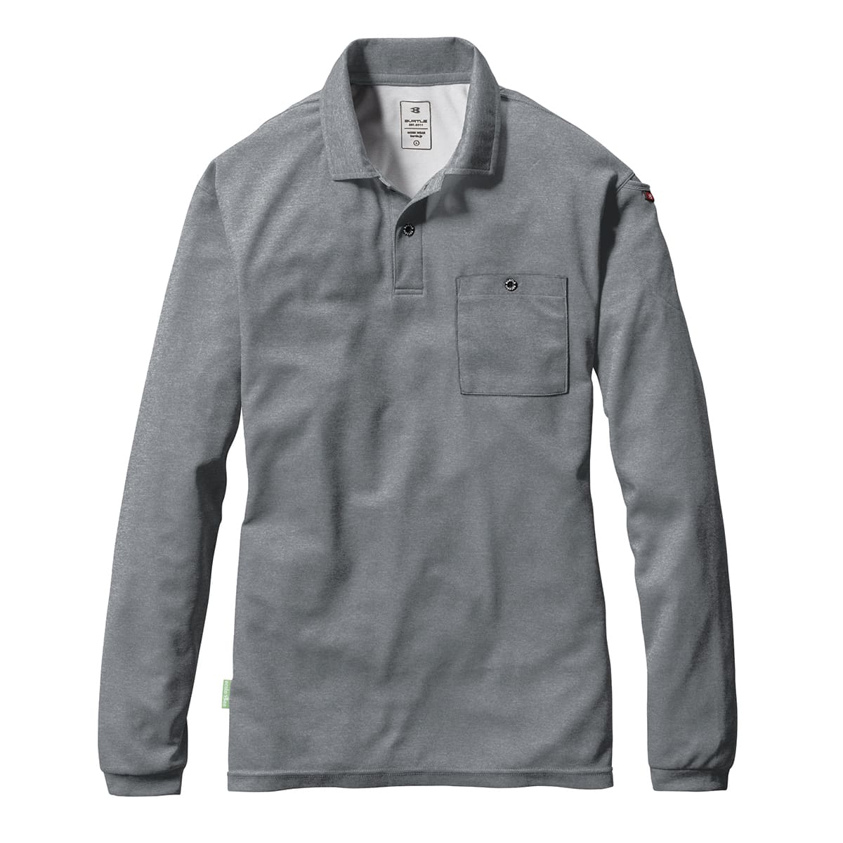 BURTLE ポロシャツ メンズ 無地 バートル 長袖ポロシャツ（ユニセックス） 165 男女兼用 レディース ユニフォーム 作業服 作業着 仕事 ワークウェア SS-XXL : 無地Tシャツ ...