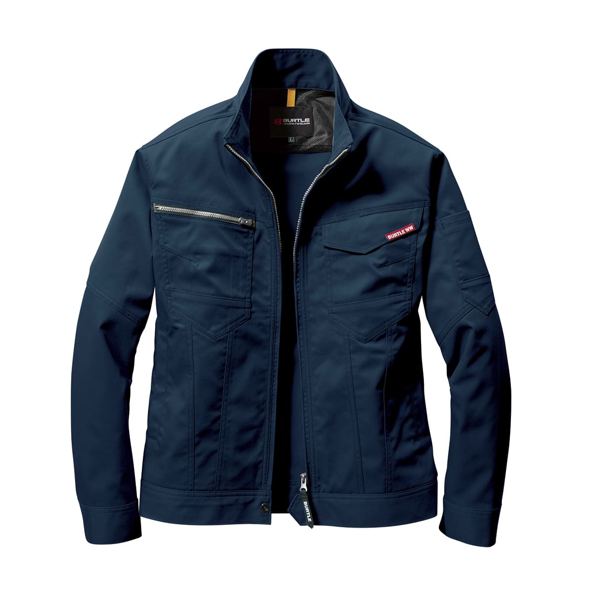 BURTLE ブルゾン メンズ 無地 バートル ジャケット(ユニセックス)[1711シリーズ] 1711 男女兼用 制電ケア設計 作業服 作業着 仕事 ワークウェア SS-LL : 無地T ...