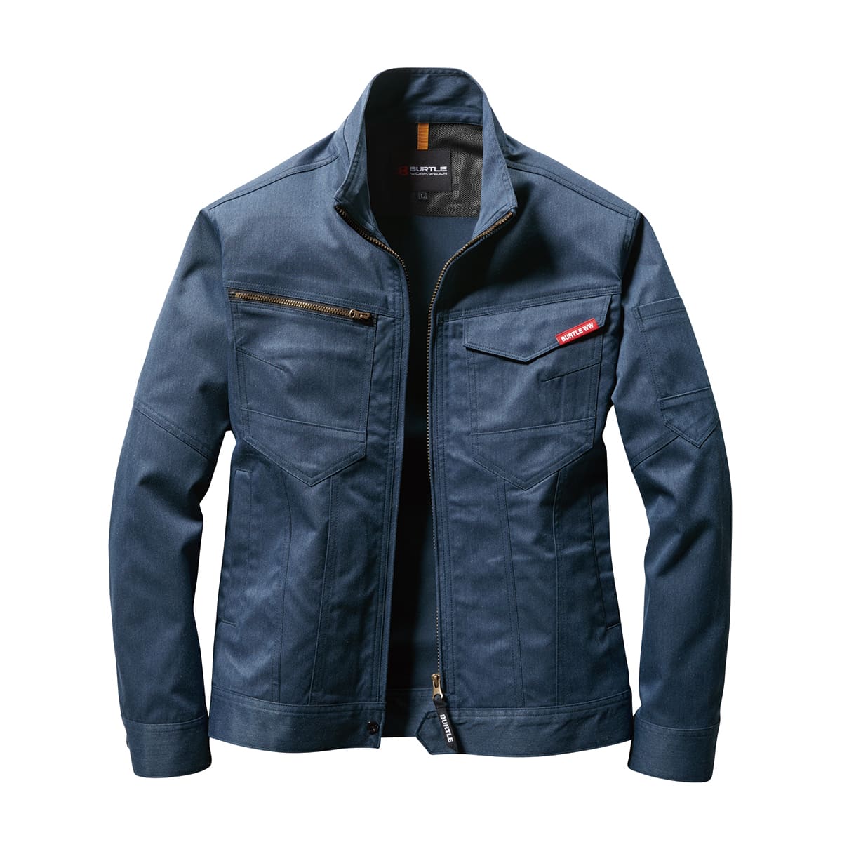 BURTLE ブルゾン メンズ 無地 バートル ジャケット(ユニセックス)[1711シリーズ] 1711 男女兼用 制電ケア設計 作業服 作業着 仕事 ワークウェア SS-LL : 無地T ...