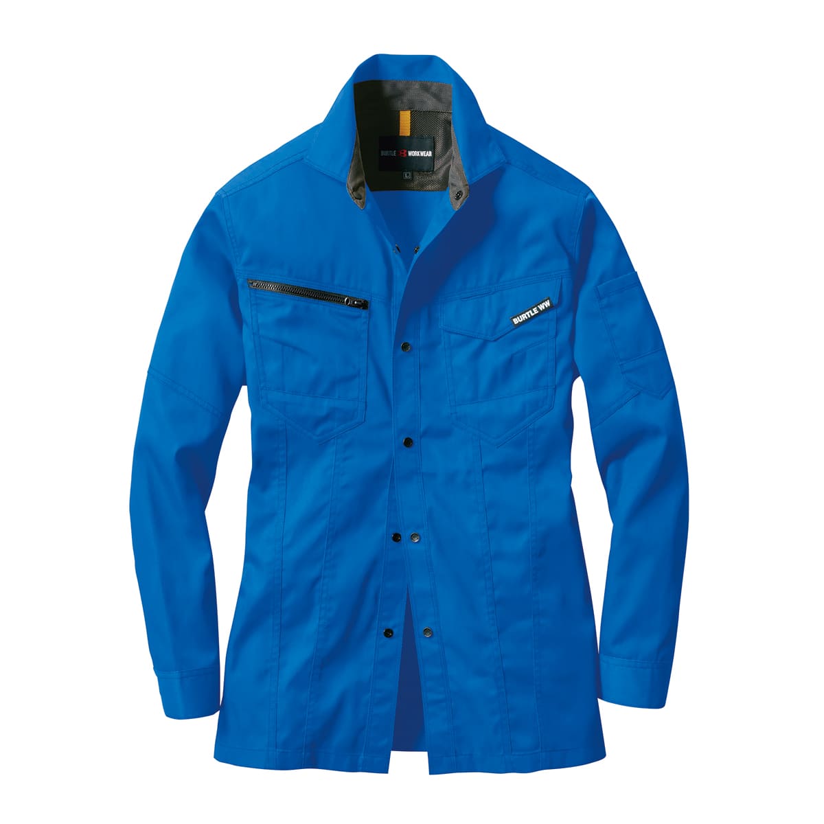 BURTLE ブルゾン 無地 バートル 長袖シャツ(ユニセックス)[1711シリーズ]1715 男女兼用 メンズ レディース 作業服 作業着 仕事 ワークウェア SS-LL : 無地Tシャツ ...