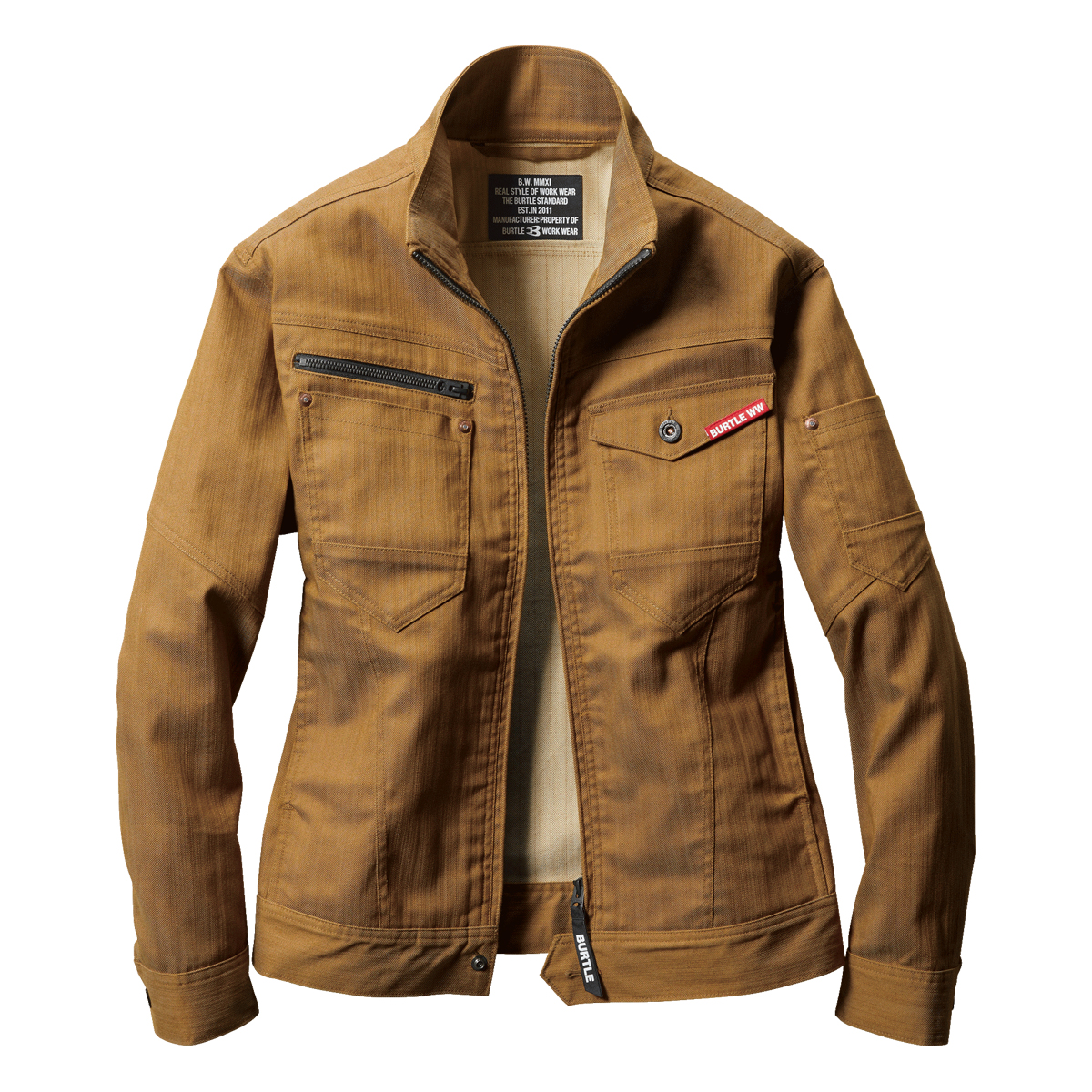 BURTLE アウター メンズ 無地 バートル ジャケット（ユニセックス）[1811シリーズ] 1811 男女兼用 ユニセックス ジャケット 作業服 作業着 ワークウェア S-LL : 無地T ...