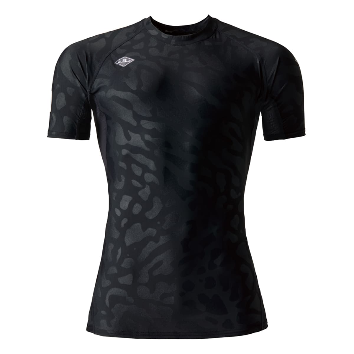 BURTLE シャツ 無地 バートル 半袖アイスフィテッド（ユニセックス）[4097シリーズ] 4105 インナー 作業服 作業着 接触冷感 UVカット 吸汗 速乾 消臭 S-XXL : 無地 ...