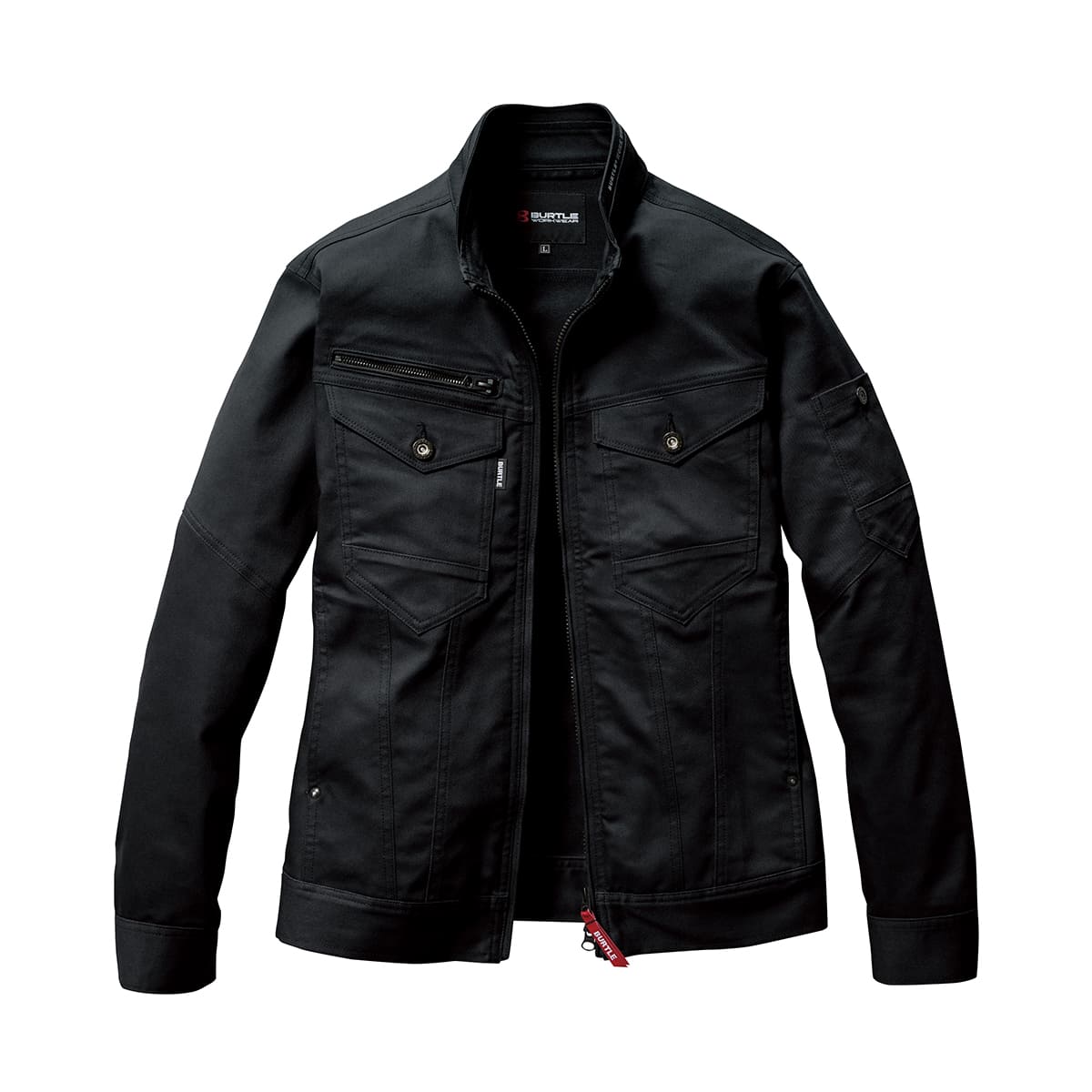 BURTLE（バートル） ブルゾン メンズ 無地 ジャケット（ユニセックス）[5021シリーズ] 5021 男女兼用 作業服 作業着 仕事 ワークウェア 制服 防縮 S-LL : 無地Tシャツ ...