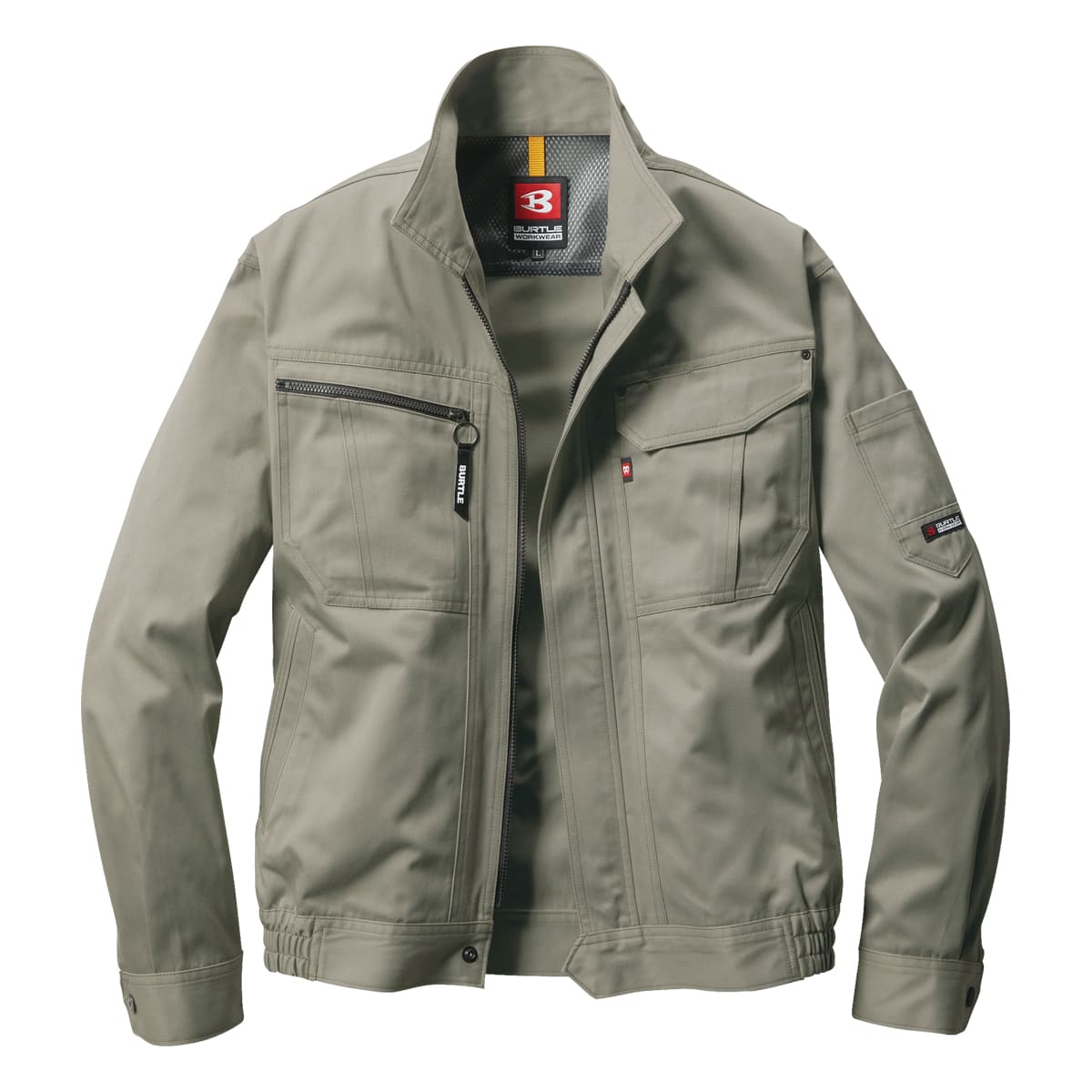 BURTLE アウター メンズ 無地 バートル 長袖ブルゾン[6061シリーズ] 6061 男女兼用 ユニセックス ジャケット 作業服 作業着 仕事 ワークウェア 定番 S-LL : 無地T ...