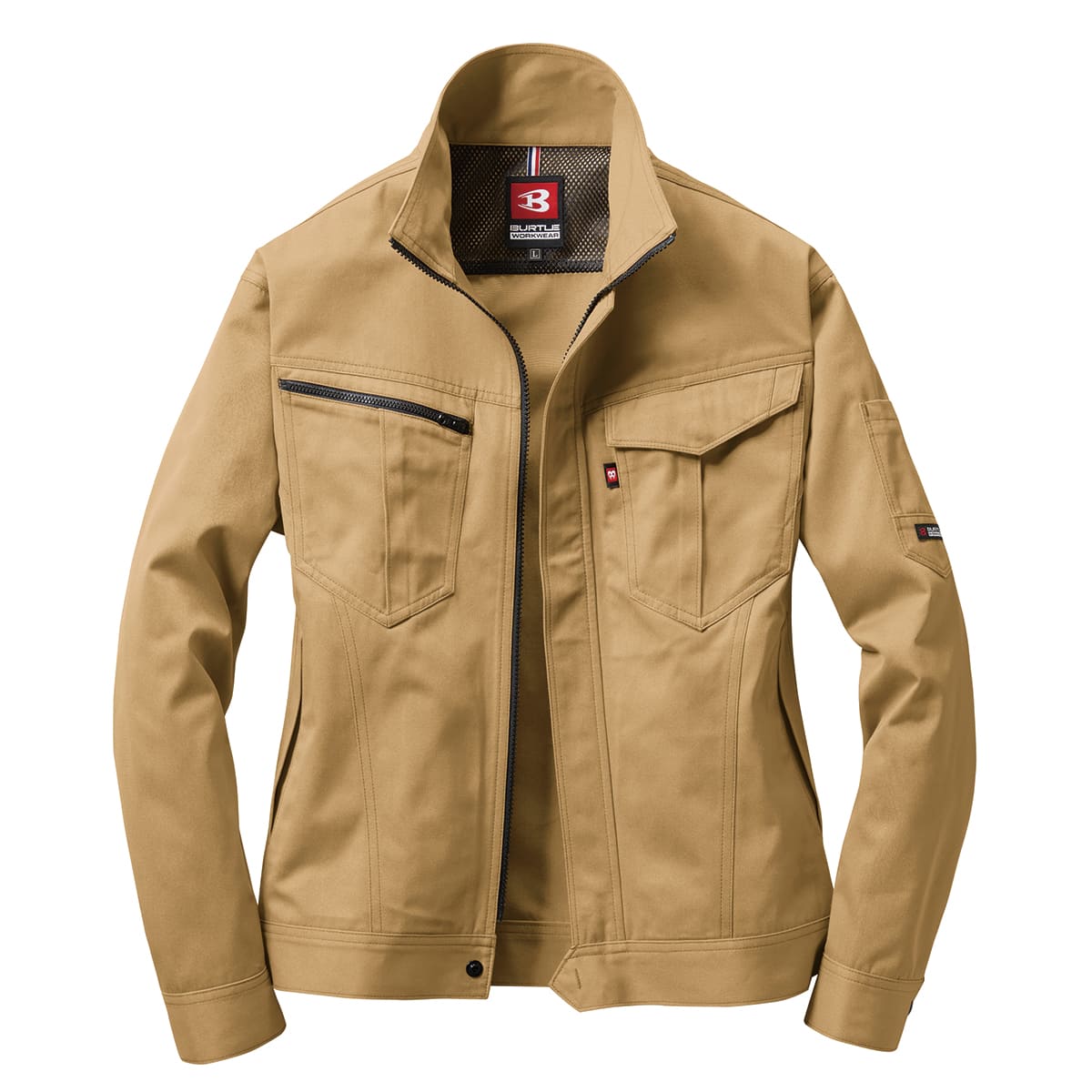 BURTLE ブルゾン メンズ 無地 バートル ジャケット (ユニセックス) [6081シリーズ] 6081 男性 男性用 作業服 作業着 仕事 ワークウェア 綿 SS-LL : 無地Tシャツ ...