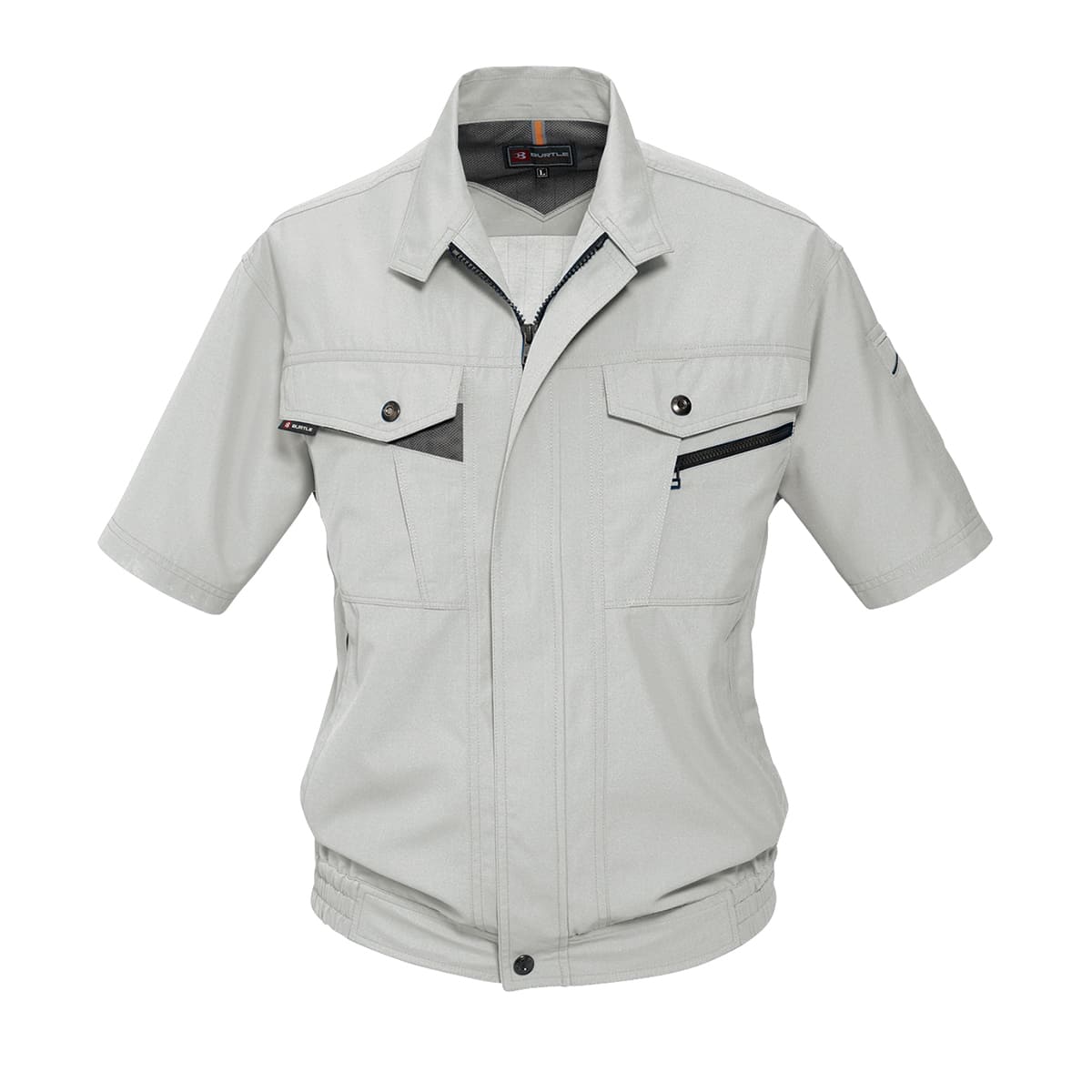 BURTLE ブルゾン メンズ 無地 バートル 半袖ブルゾン[7061シリーズ] 7062 男女兼用 ユニセックス 作業服 作業着 仕事 制服 超吸水速乾 防汚加工 制電ケア S-LL ...