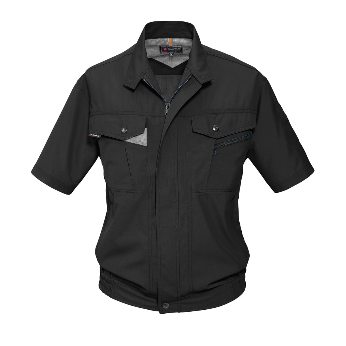 BURTLE ブルゾン メンズ 無地 バートル 半袖ブルゾン[7061シリーズ] 7062 男女兼用 ユニセックス 作業服 作業着 仕事 制服 超吸水速乾 防汚加工 制電ケア S-LL ...