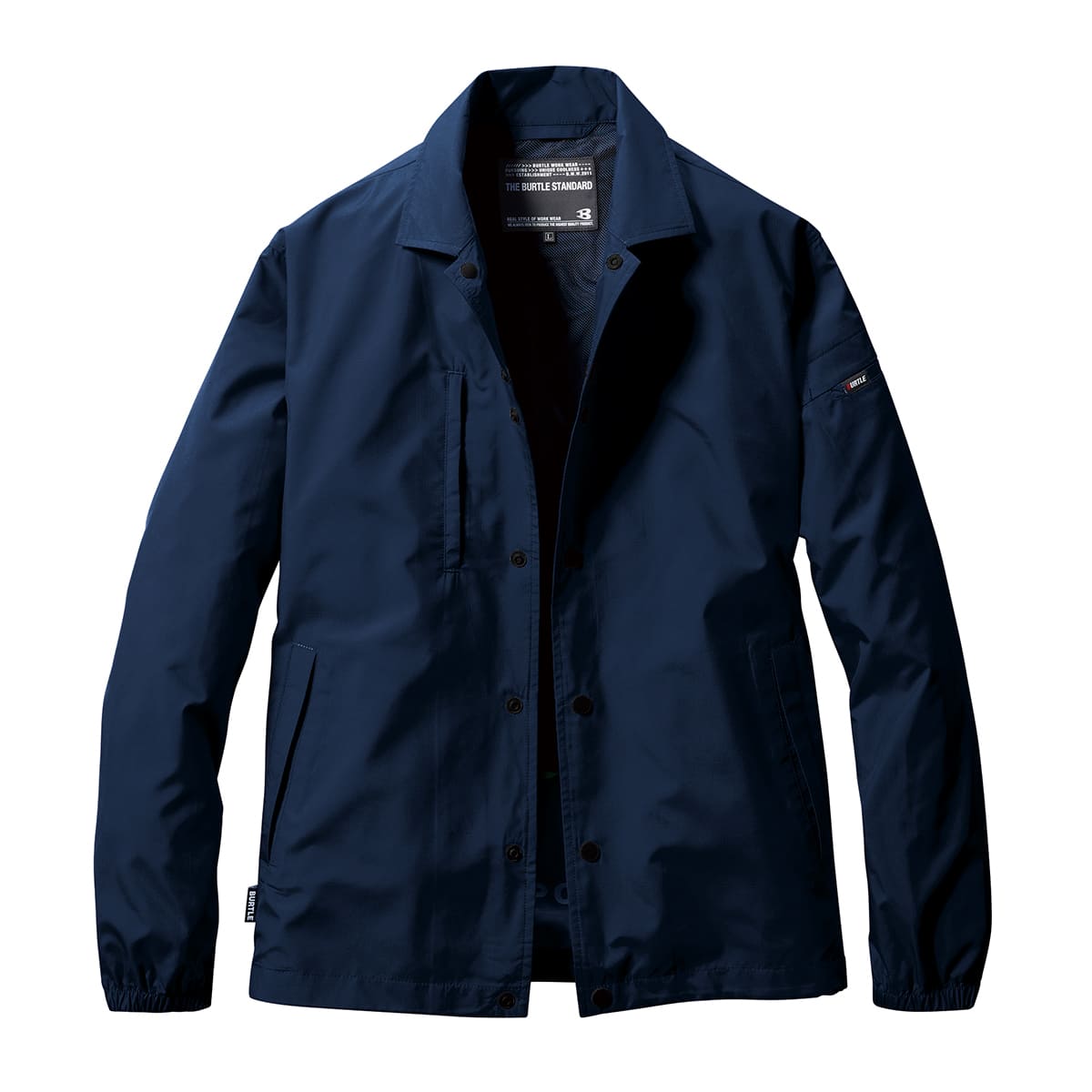 BURTLE（バートル） ジャケット メンズ 無地 コーチジャケット（ユニセックス） 710 男女兼用 作業服 作業着 仕事 ワークウェア 制服 S-XL : 無地Tシャツ Tshirt.st ...