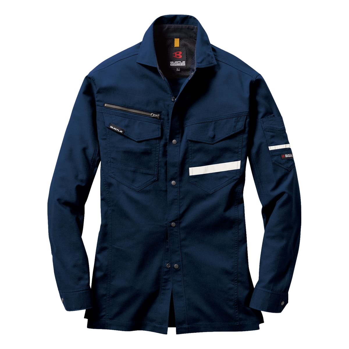 BURTLE シャツ メンズ 無地 バートル 長袖シャツ（ユニセックス）[9091シリーズ] 9095 男女兼用 ユニセックス 作業服 作業着 仕事 定番 ワークウェア SS-LL : 無地T ...