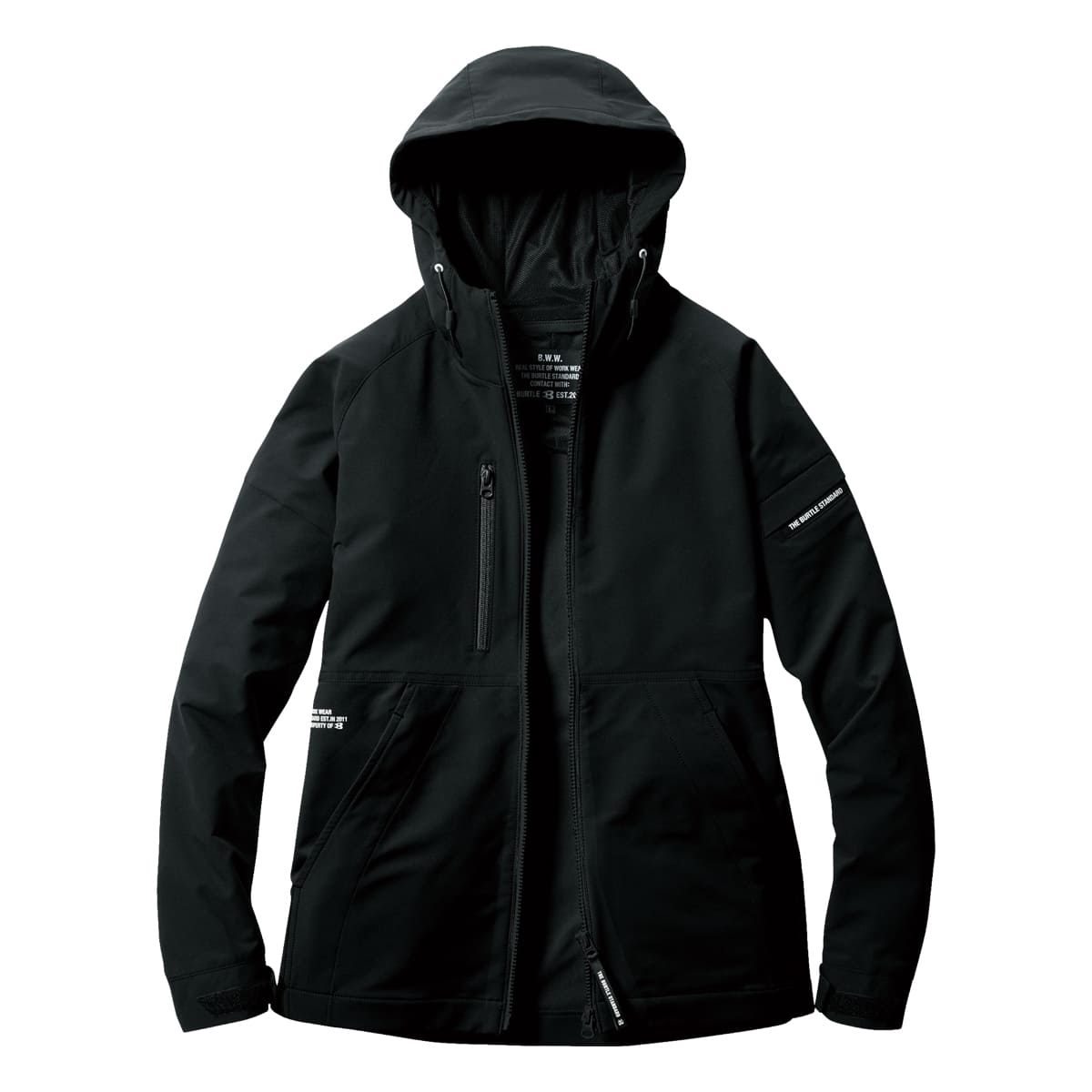 BURTLE アウター メンズ 無地 バートル フーディジャケット（ユニセックス）[9511シリーズ] 9515 男女兼用 ユニセックス 作業服 作業着 ワークウェア S-XL : 無地T ...