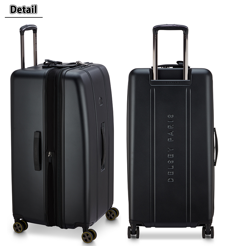 デルセー カデンス スーツケース トランク型 XLサイズ 99/107L エキスパンダブル 静音キャスター SECURITECHジッパー TSAロック 1677828 DELSEY PARIS DELSEY（デルセー） 送料無料 正規品 スーツケース カデンス スーツ