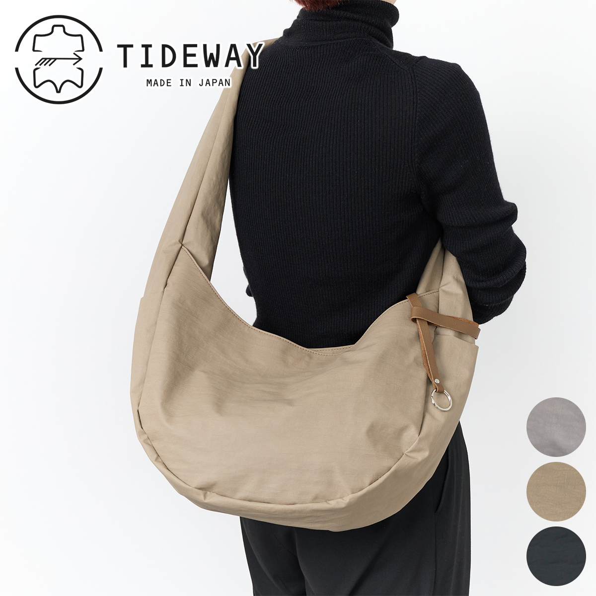 TIDEWAY 【OPEN記念プレゼント＋Wプレゼント付】 タイドウェイ GRIZZLY CRESCENT SHOULDER M T3134 : Tabinoneヤフーショッピング店 - 通販 ...