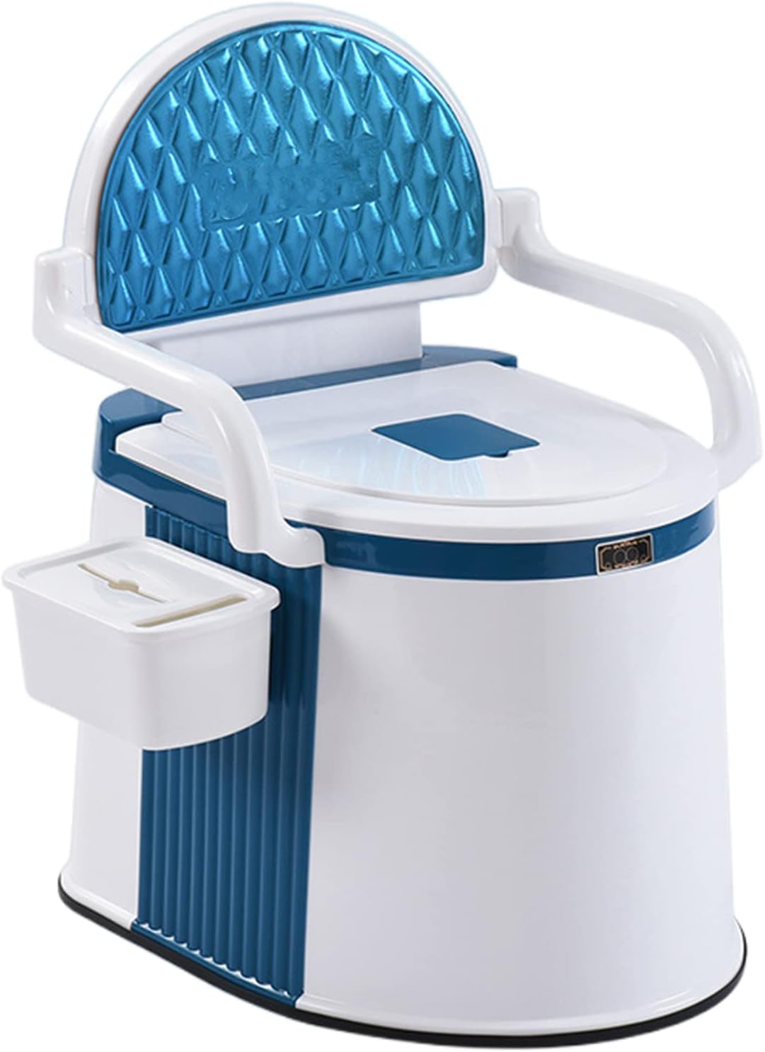 ポータブルトイレトイレットペーパートイレ洗えるバスケットと