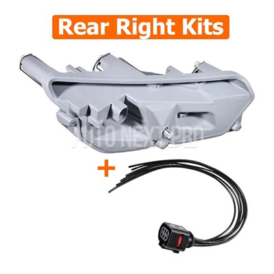 【並行輸入品】テールライトホルダー配線済みプラグハーネス リア o/s アウディ tt 8j mk2 2006-2014 8j0945257a ...