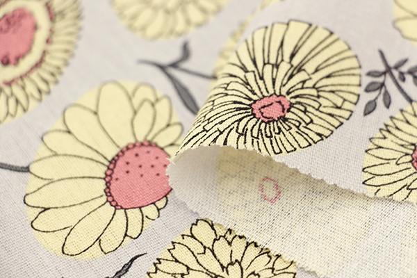 生地 北欧 綿麻 isso ecco& 「HINAGIKU」 コットンリネンキャンバスプリント 花柄 ヒナギク : 生地布地の店タケヒロヤ ヤフー店 - 通販 - Yahoo!ショッピング