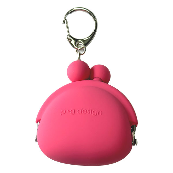 p+g design POCHI BABY ポチベビー シリコン がま口 ピージーデザイン キーリング 小銭入れ コインケース 小物入れ ...