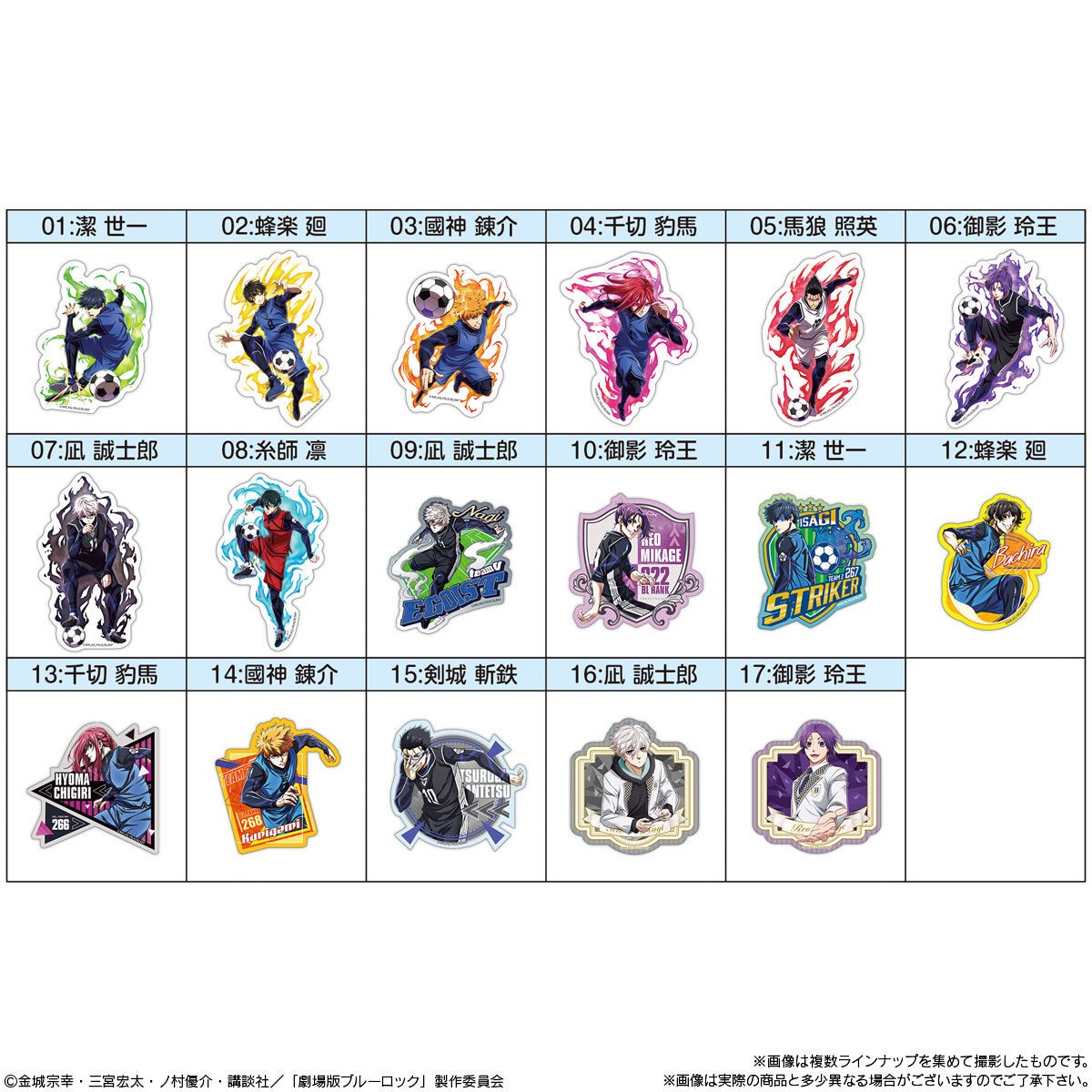 BANDAI 2024/06/03発売予定 バンダイ(BANDAI) ブルーロック ステッカー付ビスケット 12個入 BOX : Tamonストア - 通販 - Yahoo!ショッピング