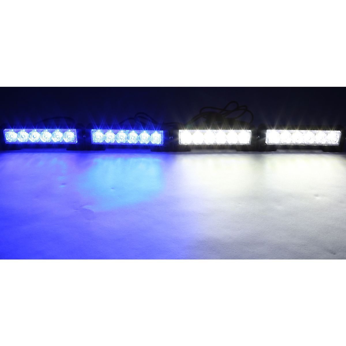 ストロボ フラッシュ ライト 6LED×4ユニット 発光パターン変更可 リモコン付き DC12V :PZ196CHOISE:TECH ...