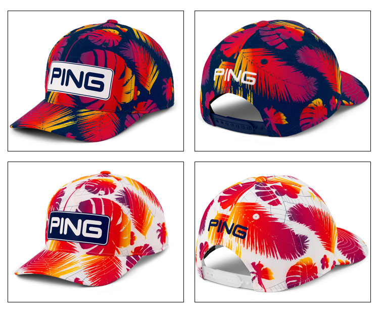 PING ピン Electric Sunset エレクトリックサンセットコレクション ツアー スナップバック ゴルフキャップ 38174 ...