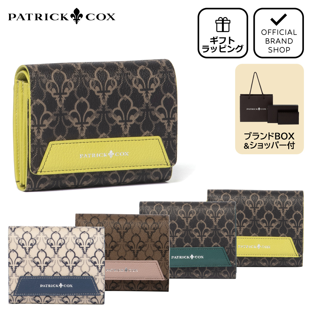 PATRICK COX（パトリックコックス） 【正規販売店】【InRed掲載】PATRICK COX バロン2 折り財布 レディース 折財布 二つ折り クラシック ギフト プレゼント ...