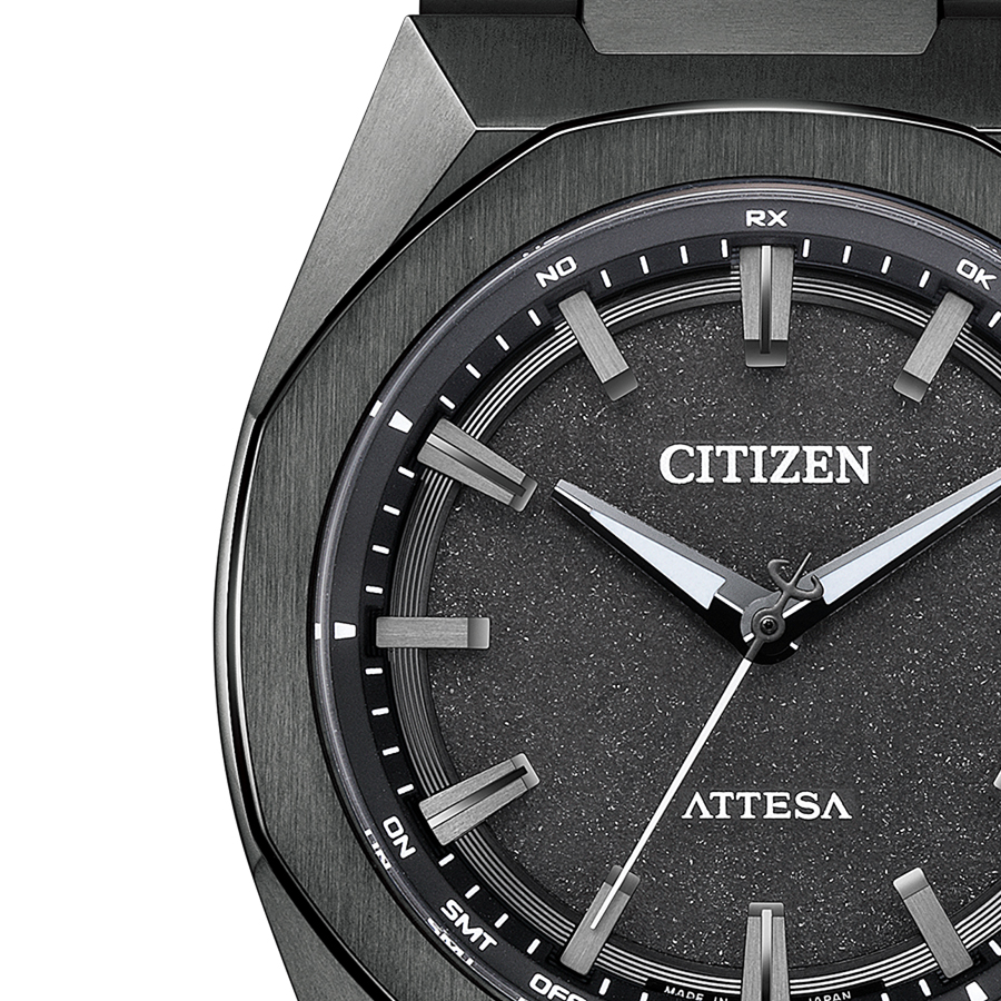 ATTESA（CITIZEN） シチズン アテッサ ACT Line アクトライン ブラックチタンシリーズ スペースシップ CB3045 ...