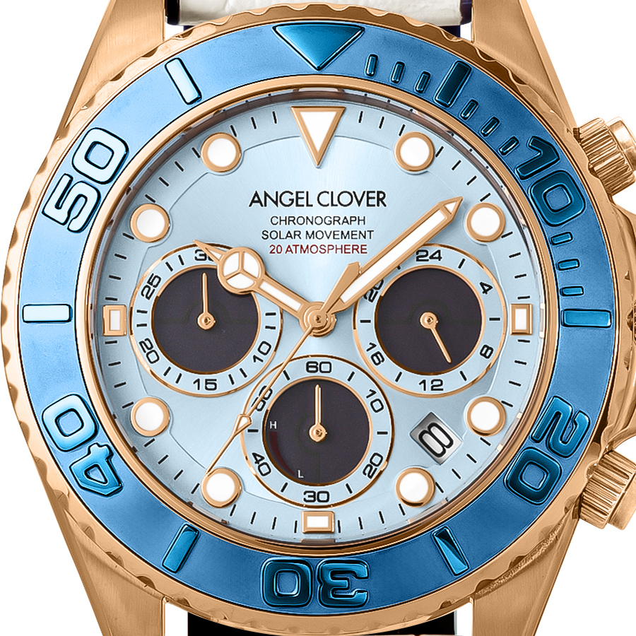 ANGEL CLOVER 6月18日発売 エンジェルクローバー タイムクラフトダイバー TCD45PBU-WH メンズ 腕時計 ソーラー ...