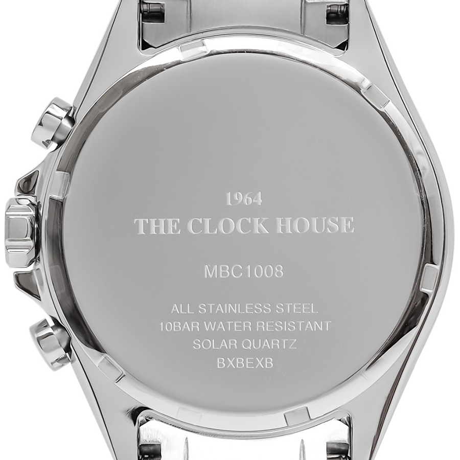 THE CLOCK HOUSE（ザ・クロックハウス） エッジ ソーラー クロノグラフ MBC1008-GR1A メンズ 腕時計 ビジネス カジュアル グリーンダイヤル : ザ・クロックハウス ...