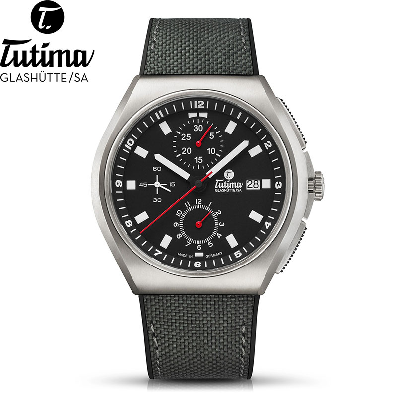 チュチマ 無金利ローン可 3年間無料点検付 TUTIMA エム・ツー コーストライン クロノグラフ M2 COAST LINE ...