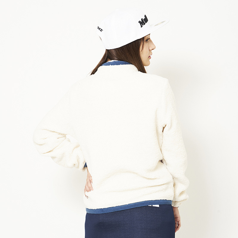 V12（ヴィ・トゥエルヴ） ゴルフ レディース 長袖 ボア ジャケット