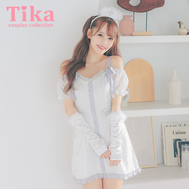Tika ハロウィンコスプレ ラグジュアリー セクシー ツイード ナース 3点セット : Tika ヤフーショッピング店 - 通販 - Yahoo!ショッピング