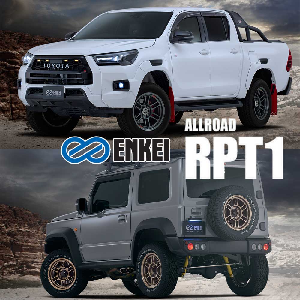 ENKEI（エンケイ） (4本セット価格) 16インチ 6.0J 5/139.7 ENKEI ALLROAD オールロード RPT1 (MDG ...