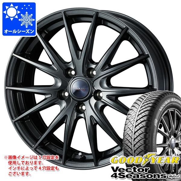 WEDS BYD ドルフィン ベースライン EM2系用 オールシーズンタイヤ グッドイヤー ベクター 4シーズンズ ハイブリッド 205/55R16 91H ヴェルヴァ スポルト2 : タイヤ ...