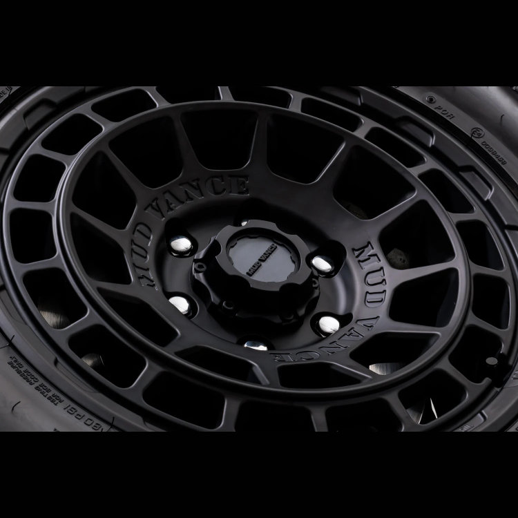 4本セット マッドヴァンスX タイプF VANCE 14x5.0J 4/100 +30 FMB ヨコハマ ジオランダー X-AT G016A 175/80R14 WL プロボックス ...