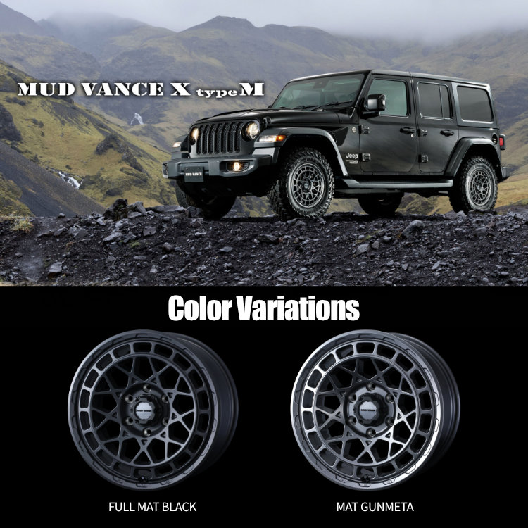 4本セット マッドヴァンスX タイプM VANCE 16x5.5J 5/139.7 +22 FMB TOYO トーヨー オープンカントリー R/T 215/70R16 BL ジムニー ...