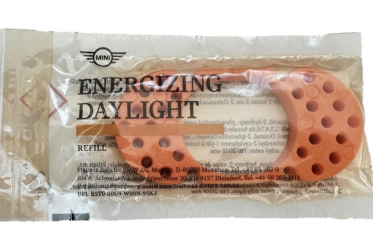 MINI 純正 アクセサリー インテリア フレグランス Natural Air 補充用スティックお試し1本売り 車載 芳香剤 : MINI専門 ...