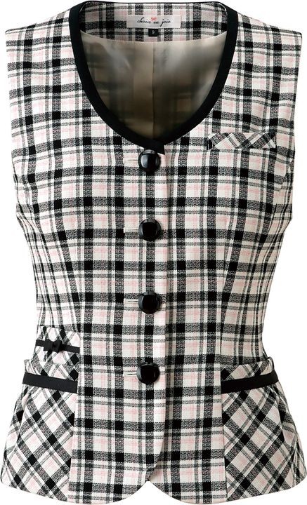 ベスト アンジョア 事務服 制服 仕事服 クリニック 病院 美容 受付