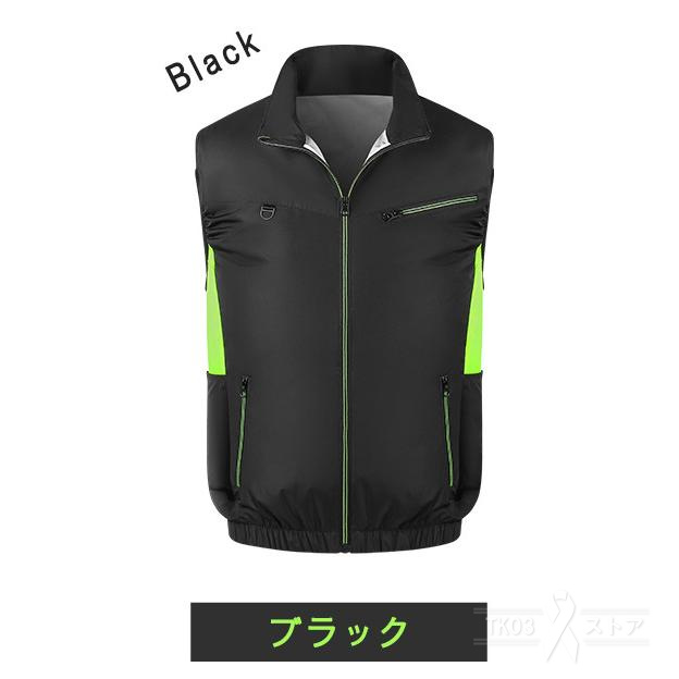 2024最新 空調ベスト 空調ウェア フルセット 40000mAh モバイルバッテリー別売 空調作業服 空調扇風服 3段階強風 22h連続送風 エアコン服 UVカット UPF 50 ...