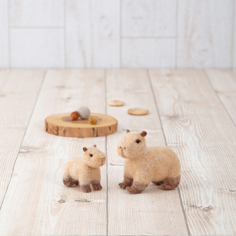 ハマナカ hamanaka 羊毛キット ニードルフェルトでつくるカピバラ H441-563 : 特殊素材問屋 - 通販 - Yahoo!ショッピング