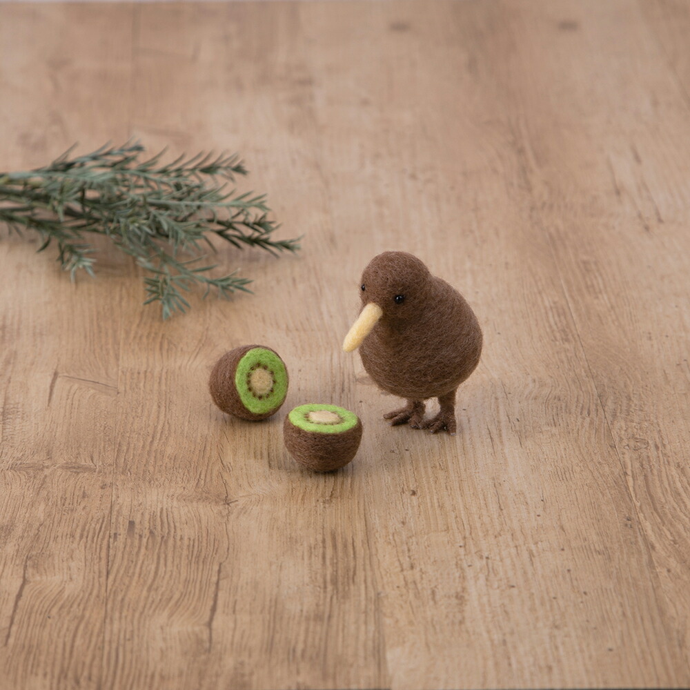 ハマナカ hamanaka 羊毛キット ニードルフェルトでつくるキーウィ H441-595 : 特殊素材問屋 - 通販 - Yahoo!ショッピング