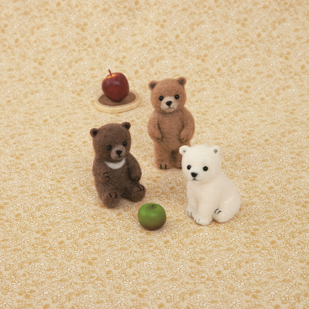 ハマナカ hamanaka 羊毛キット くまの赤ちゃん H441-581 :hamanaka-441-581-nkp:特殊素材問屋 - 通販 - Yahoo!ショッピング