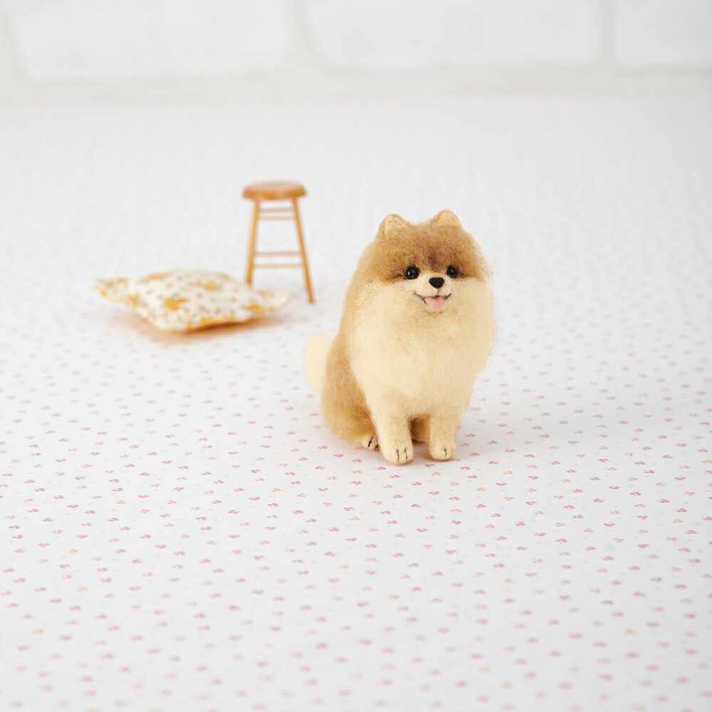 ハマナカ hamanaka 羊毛キット アクレーヌでつくるポメラニアン H441-539 : 特殊素材問屋 - 通販 - Yahoo!ショッピング