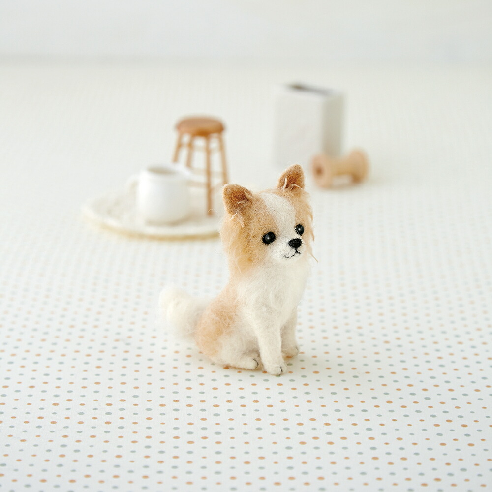 ハマナカ hamanaka 羊毛キット チワワ（ロングコート） H441-422 :hamanaka-441-422-nkp:特殊素材問屋 - 通販 - Yahoo!ショッピング