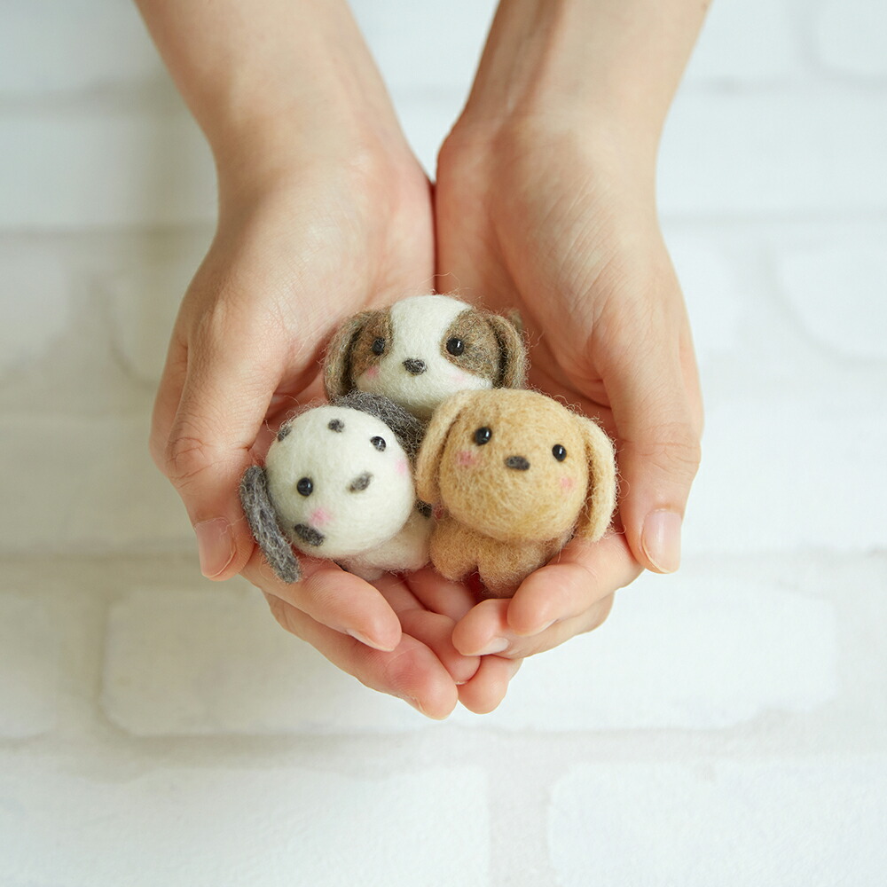 ハマナカ hamanaka 羊毛キット 小さな友達いぬたち H441-482 : 特殊素材問屋 - 通販 - Yahoo!ショッピング