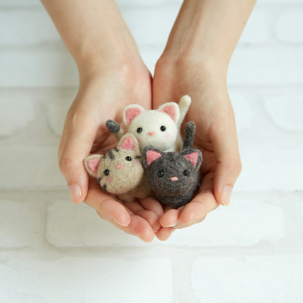 ハマナカ hamanaka 羊毛キット 小さな友達ねこたち H441-483 :hamanaka-441-483-nkp:特殊素材問屋 - 通販 - Yahoo!ショッピング