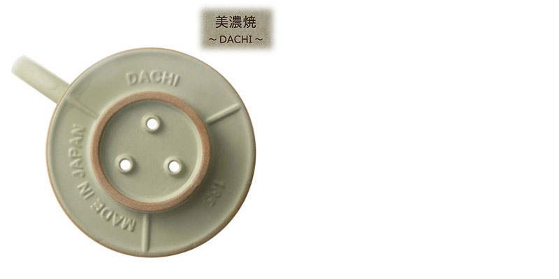 Kalita カリタ MI185 ウェーブドリッパー ピスタチオ 2-4cup用 美濃焼 DACHI : 336788 : FRESH ...