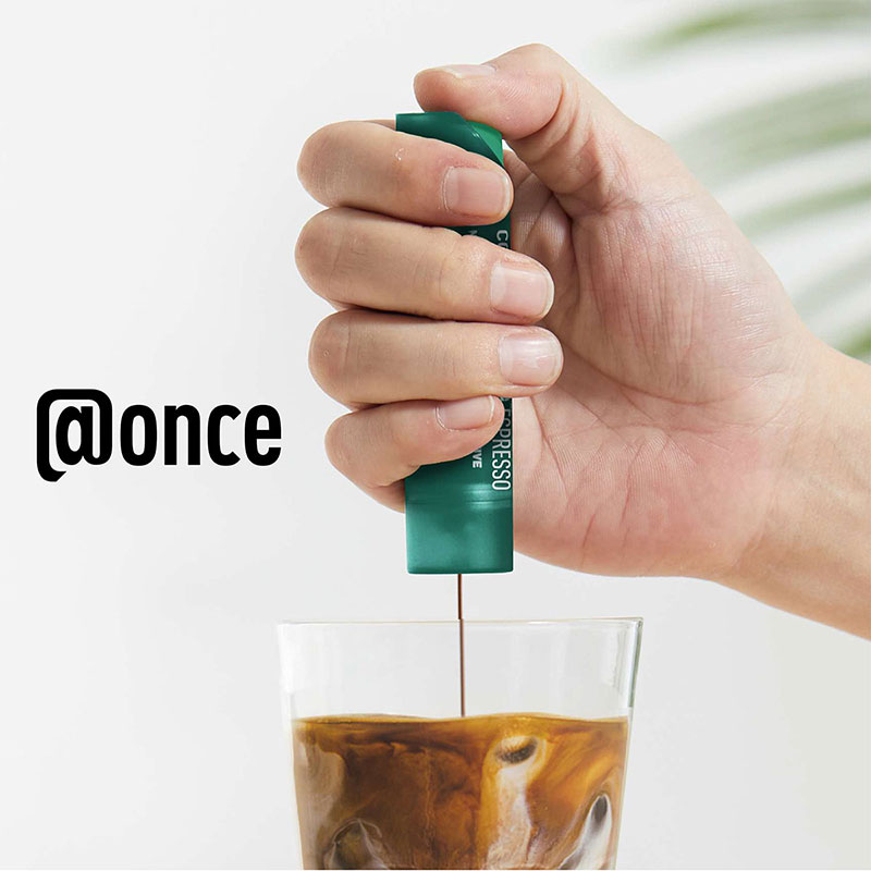 @once アットワンス ショット コーヒー ESPRESSO（エスプレッソ）16g×2本 無糖 : FRESH ROASTER珈琲問屋 Yahoo!店 - 通販 - Yahoo!ショッピング