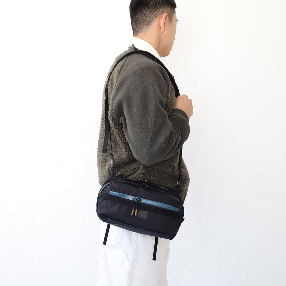 AS2OV アッソブ サイドポーチ EPIC SERIES SIDE POUCH ポーチ 小物入れ 602403 W-ZIP仕様 コーデュラ 耐久性 軽量 コンパクト A5サイズ UNBY ...