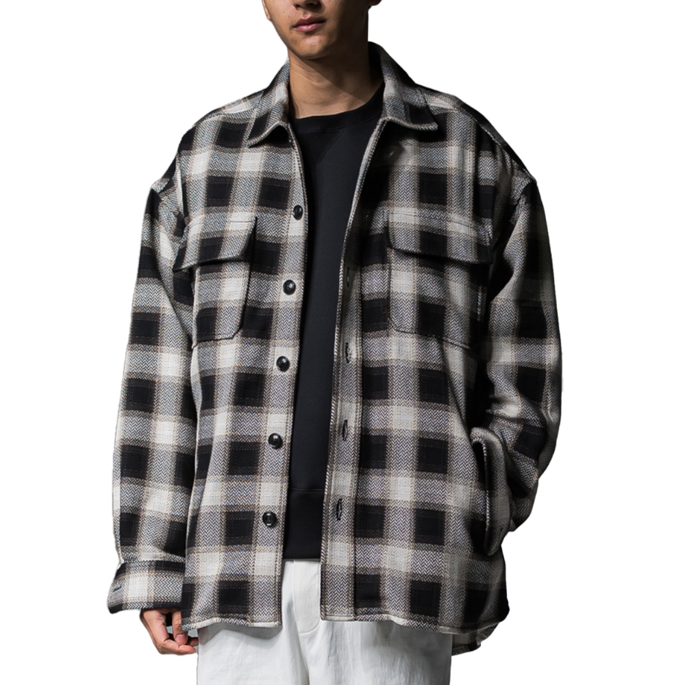 RESOUND CLOTHING（リサウンドクロージング） CHECK CPO SHIRTS JK